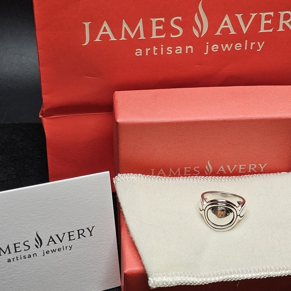 James Avery | Jewelry | Retired James Avery Sterling Signet Ring | Poshmark